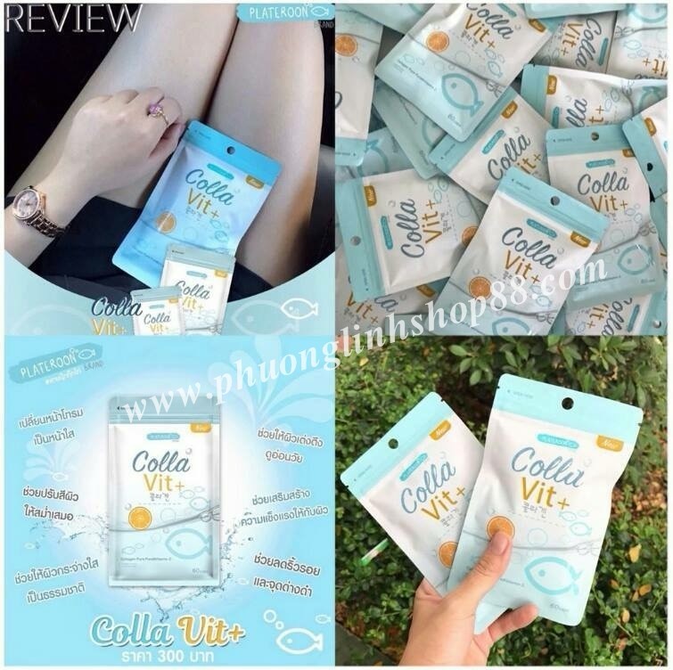 Viên Uống Trắng Da Colla Vit C - COLLA. BÁN LẺ NHƯ GIÁ SỈ_ CHUẨN AUTH ...