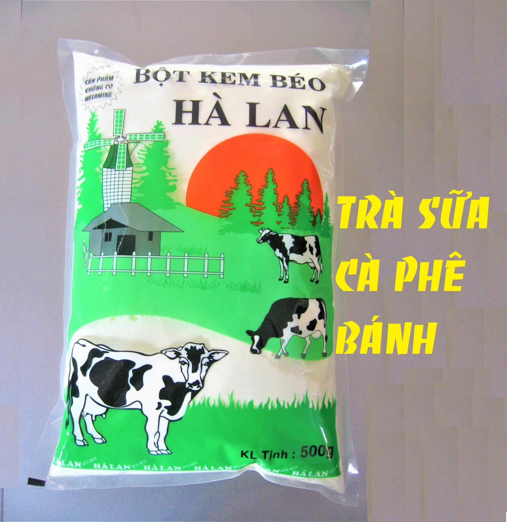 Bột béo sữa Creamer Hà Lan 500g Bột kem béo trà sữa cà phê bánh ngọt ...