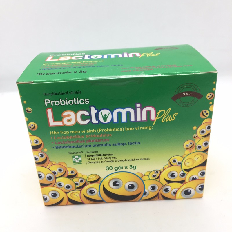 Men vi sinh Lactomin Plus hộp 30 gói x 3g - Hồ sơ sức khỏe
