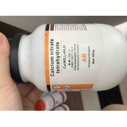Hoá chất Calcium nitrate tetrahydrate CAS 13477-34-4 Ca(NO3)2 4H2O ...