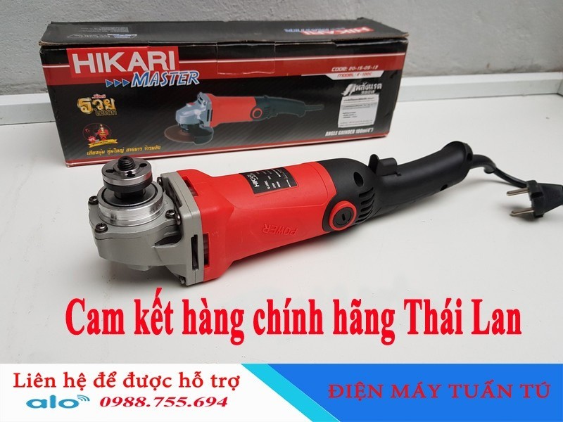 máy cắt cầm tay hikari Thái Lan 980W - K100C-980W-2 - Điện Cơ Dương Phát : Máy Phát Điện - Máy ...