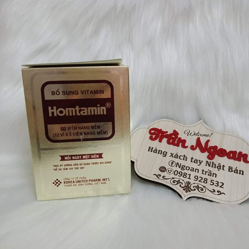 Homtamin không có sâm hộp 12 vỉ x 5 viên - - Hồ sơ sức khỏe