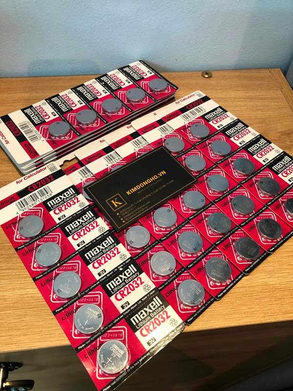 Vỉ Pin 2032 Maxell Chính Hãng 5 Viên Nhật Bản - Pin 3v Lithium - CR2032 ...