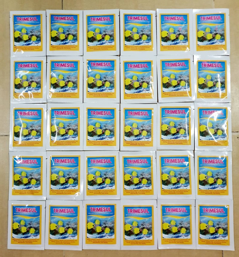 TRIMESUL: phòng và đặc trị bệnh do vi khuẩn cho cá cảnh