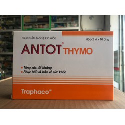 Antot Thymo Traphaco Bổ sung vitamin tăng cường sức đề kháng - Hồ sơ ...
