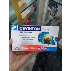CEVINTON FORTE - chính hãng hộp 30 viên - Hồ sơ sức khỏe