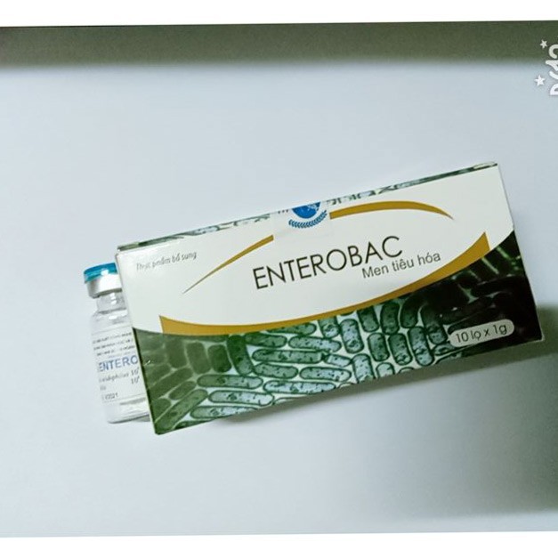 MEN TIÊU HOÁ ENTEROBAC HỘP 10 LỌ - Hồ sơ sức khỏe