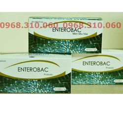 MEN TIÊU HOÁ ENTEROBAC HỘP 10 LỌ - Hồ sơ sức khỏe