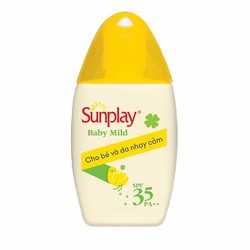 SỮA CHỐNG NẮNG CHO BÉ VÀ DA NHẠY CẢM [Sunplay Baby Mild] SPF 35, PA++ ...