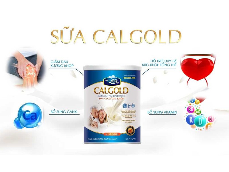 Sữa LOTTE MILK CALGOLD 750g (SỮA DƯỠNG CHẤT PHÙ HỢP CHO NGƯỜI ĐAU XƯƠNG ...