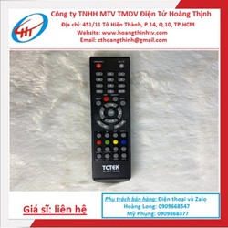 Đầu Thu Dvb T2 Tctek Tc-377 Giá Tốt, Thu Tiền Khi Nhận| Sendo.vn