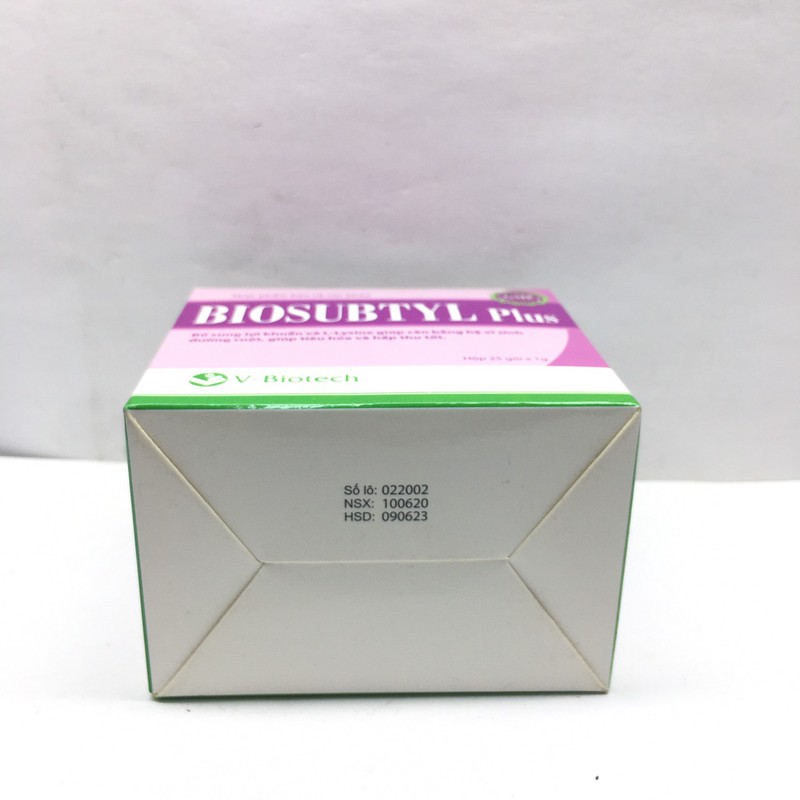 Biosubtyl Plus - Hộp 25 Gói - Bổ Sung Lợi Khuẩn Giúp Can Bằng Hệ Vi ...