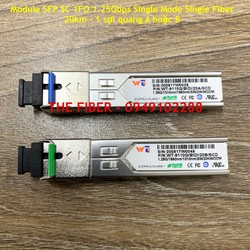 Module SFP SC 1FO 1.25Gbps Single Mode Single Fiber 20KM - SP002204