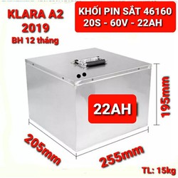 Achun.vn - KHỐI PIN SẮT XE ĐIỆN 60V - 20S - 22AH MẠCH XẢ 50A DÙNG PIN ...