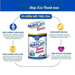 [HSD T3-2025] Sữa Bột Nutricare Bone Phòng Chống Loãng Xương, Sụn Khớp Cho Người Lớn Tuổi 900g ...