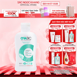 Dung dịch vệ sinh phụ nữ Orasic-Sắc Ngọc Khang tinh chất lá trầu không ...