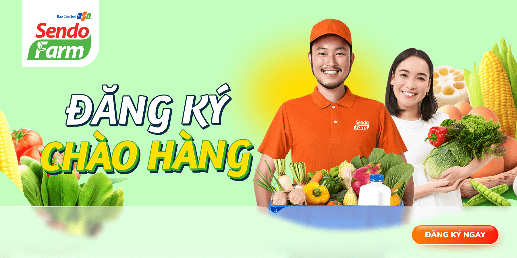 Trở thành nhà cung cấp cho Sendo Farm, đăng ký ngay