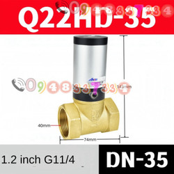 Van Điều Khiển Khí Q22HD-15/20/25/32/40/50 Van Điều Khiển Khí Nén Van ...